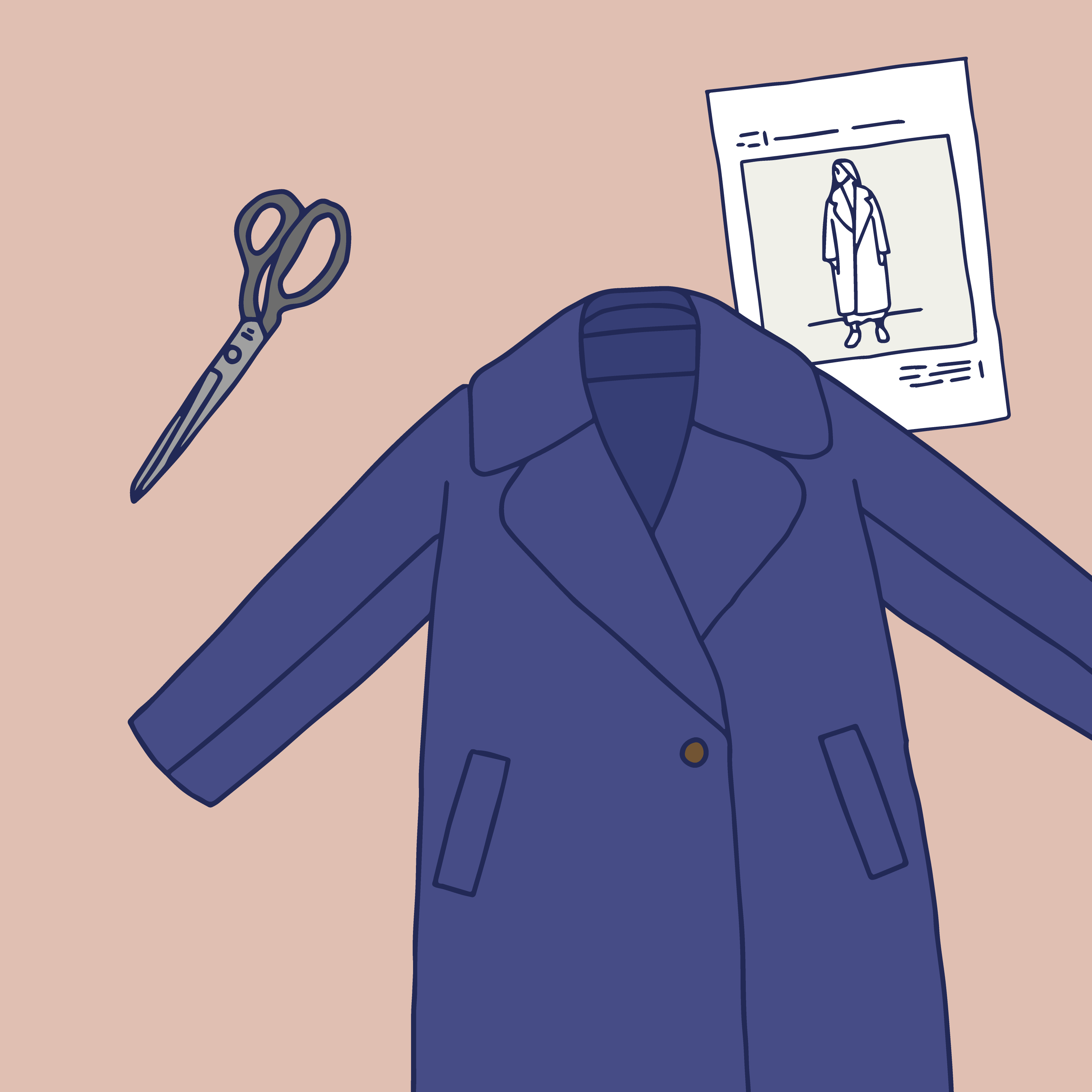 Poppy Coat — Sew Along – The Fabric Store NZ