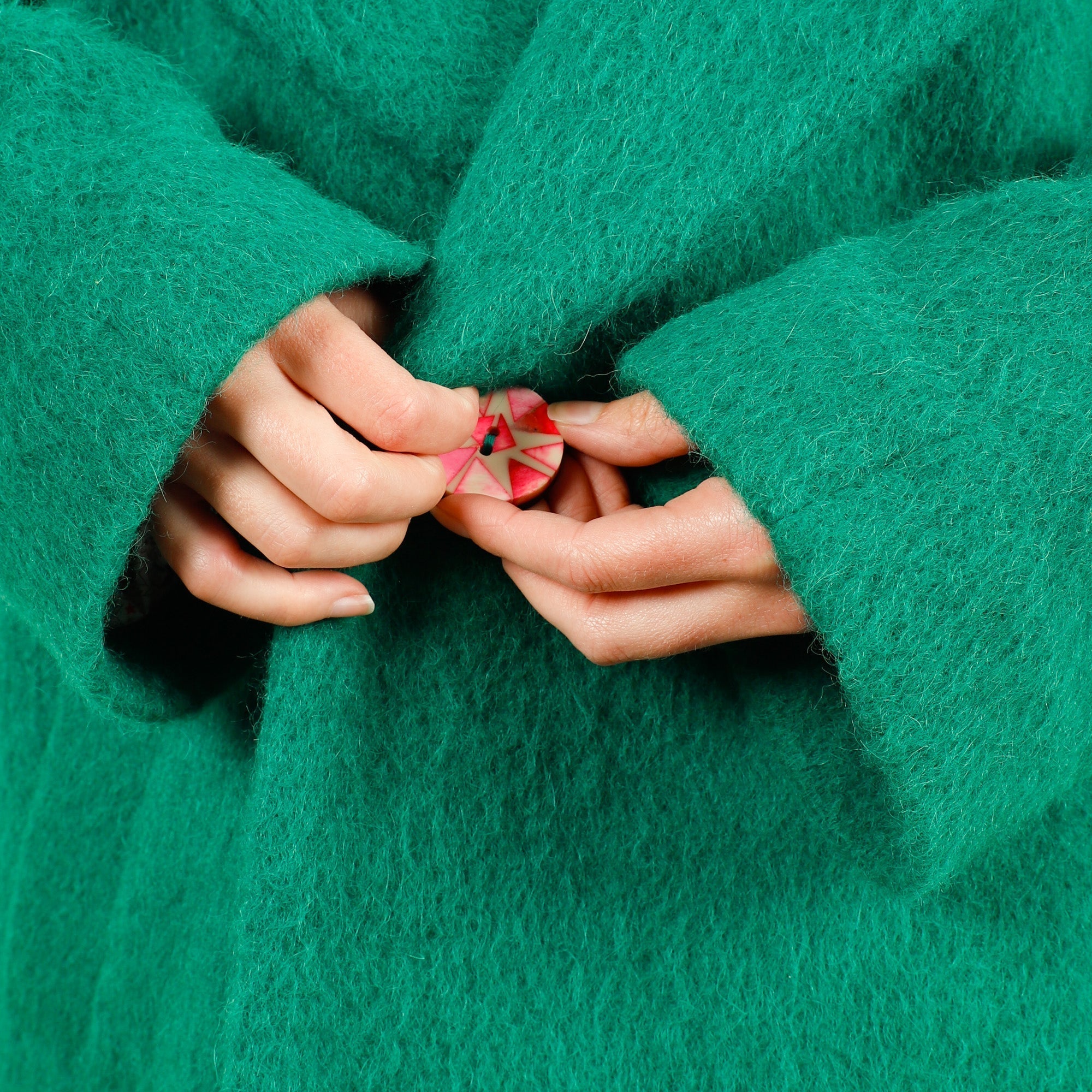Staff Made — Bianca's Poppy Coat – The Fabric Store NZ