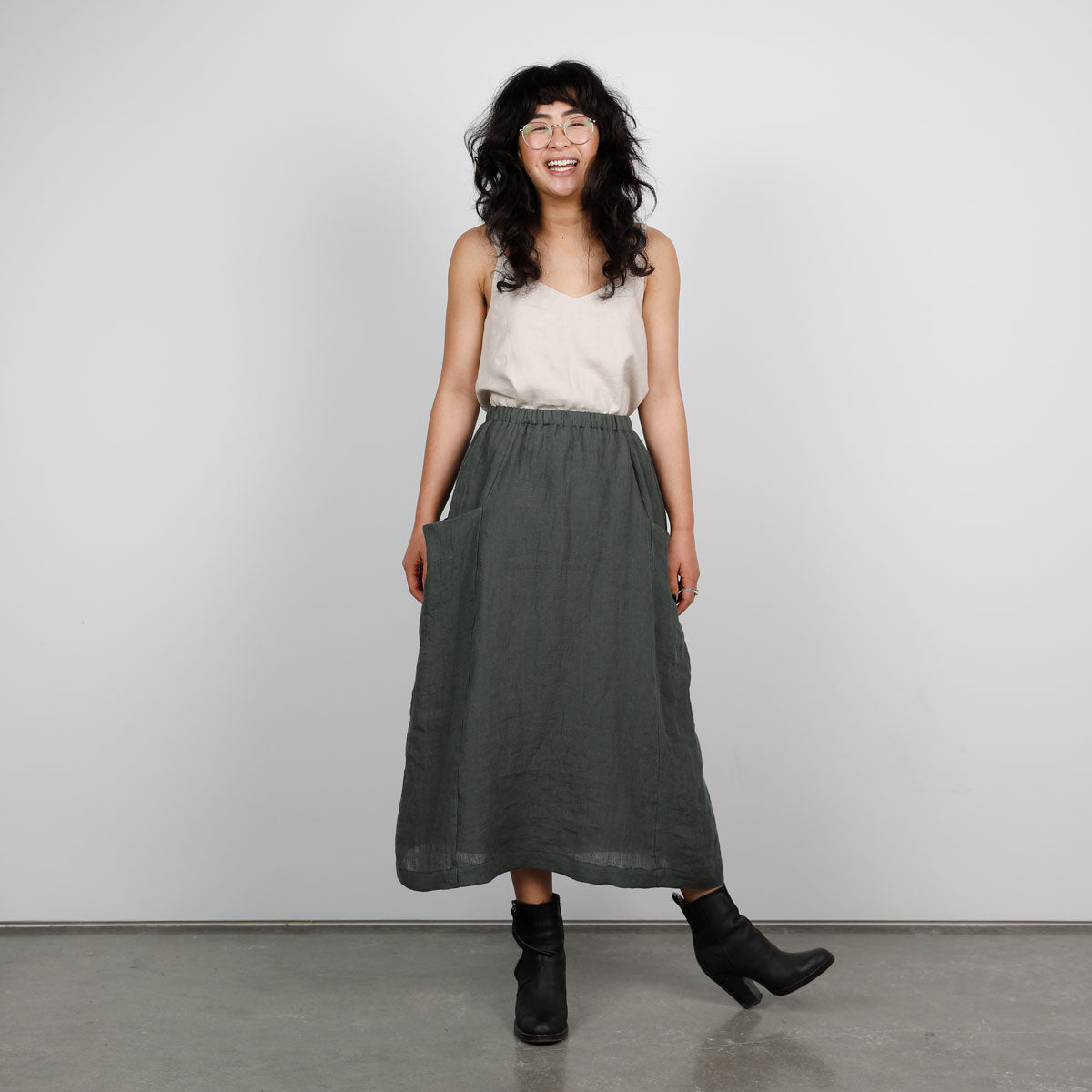 Pattern Review — Pocket Skirt – The Fabric Store NZ
