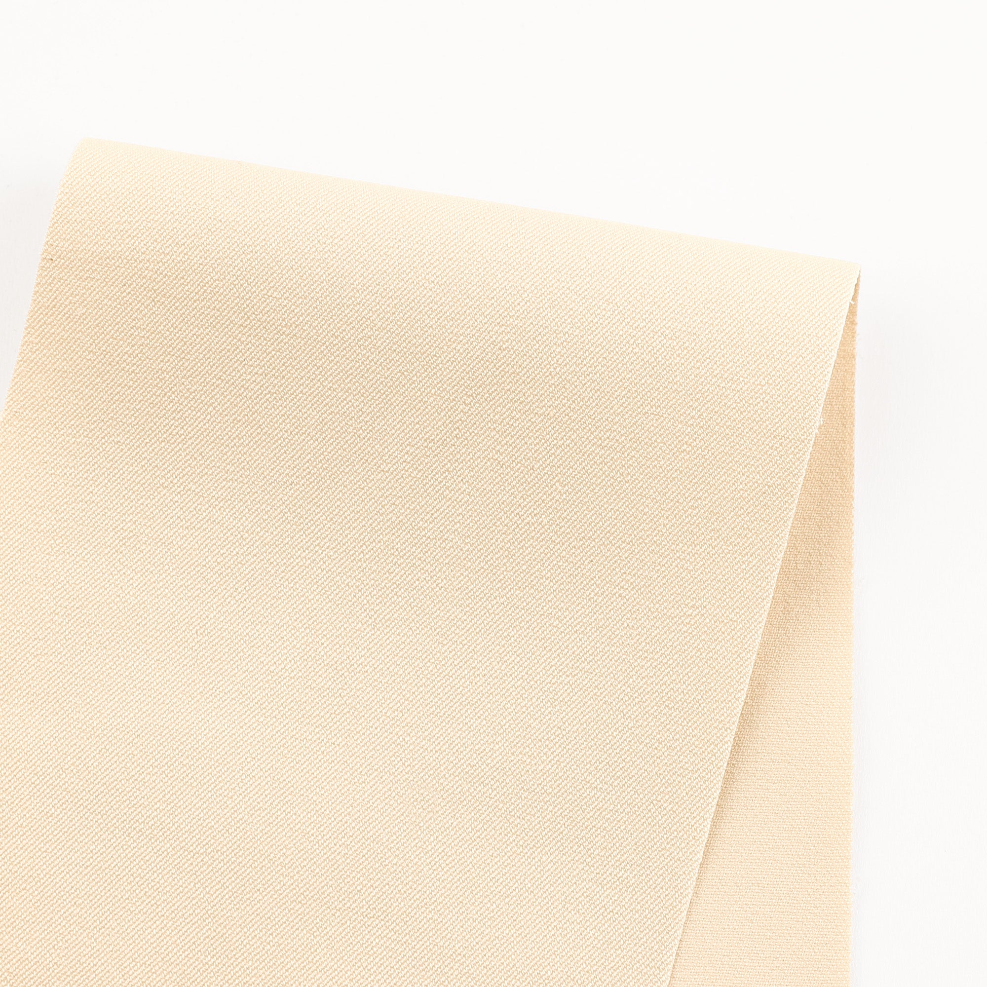 Stretch Cotton Twill - Parchment – The Fabric Store NZ
