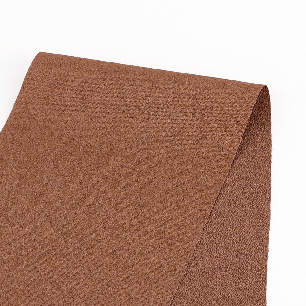 Crepe Backed Satin - Antique Copper – The Fabric Store NZ