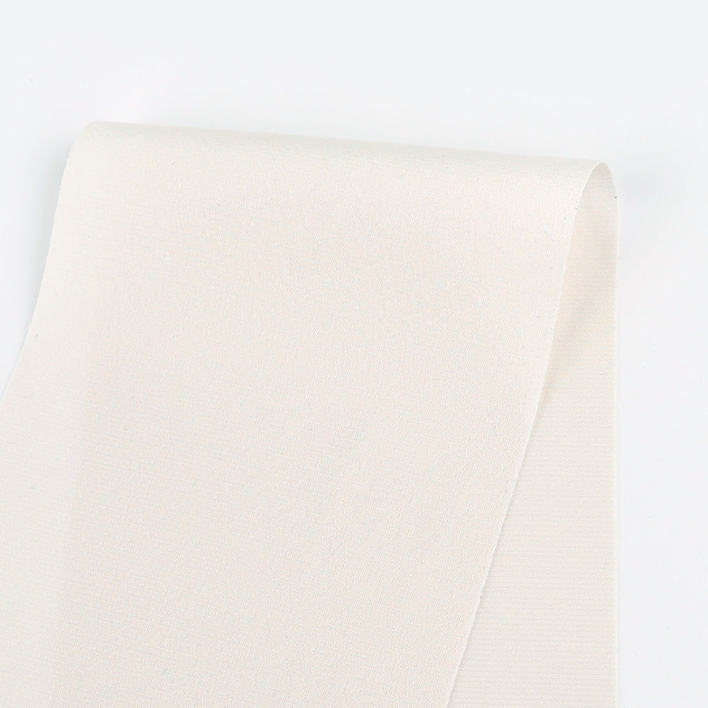 Subtle Self Stripe Satin - Plaster – The Fabric Store NZ