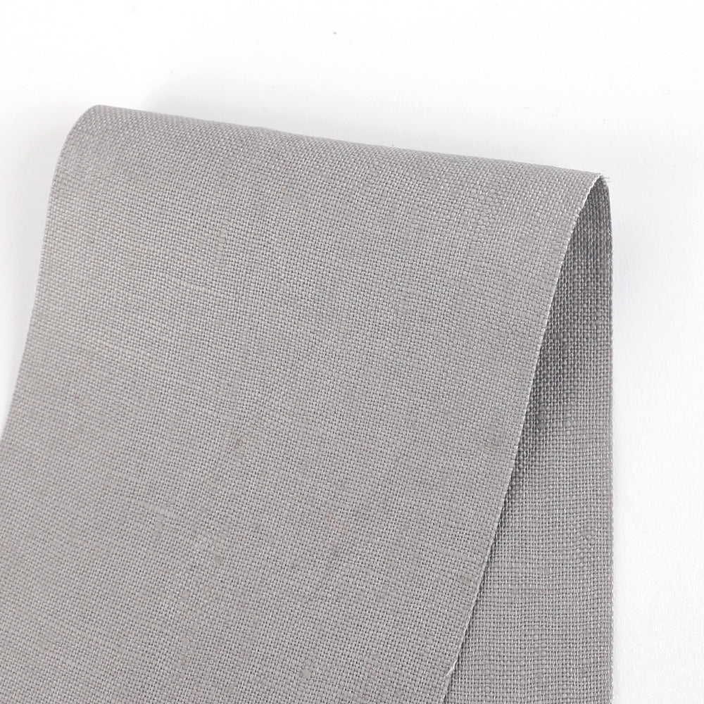 Heavyweight Linen - Fog – The Fabric Store NZ