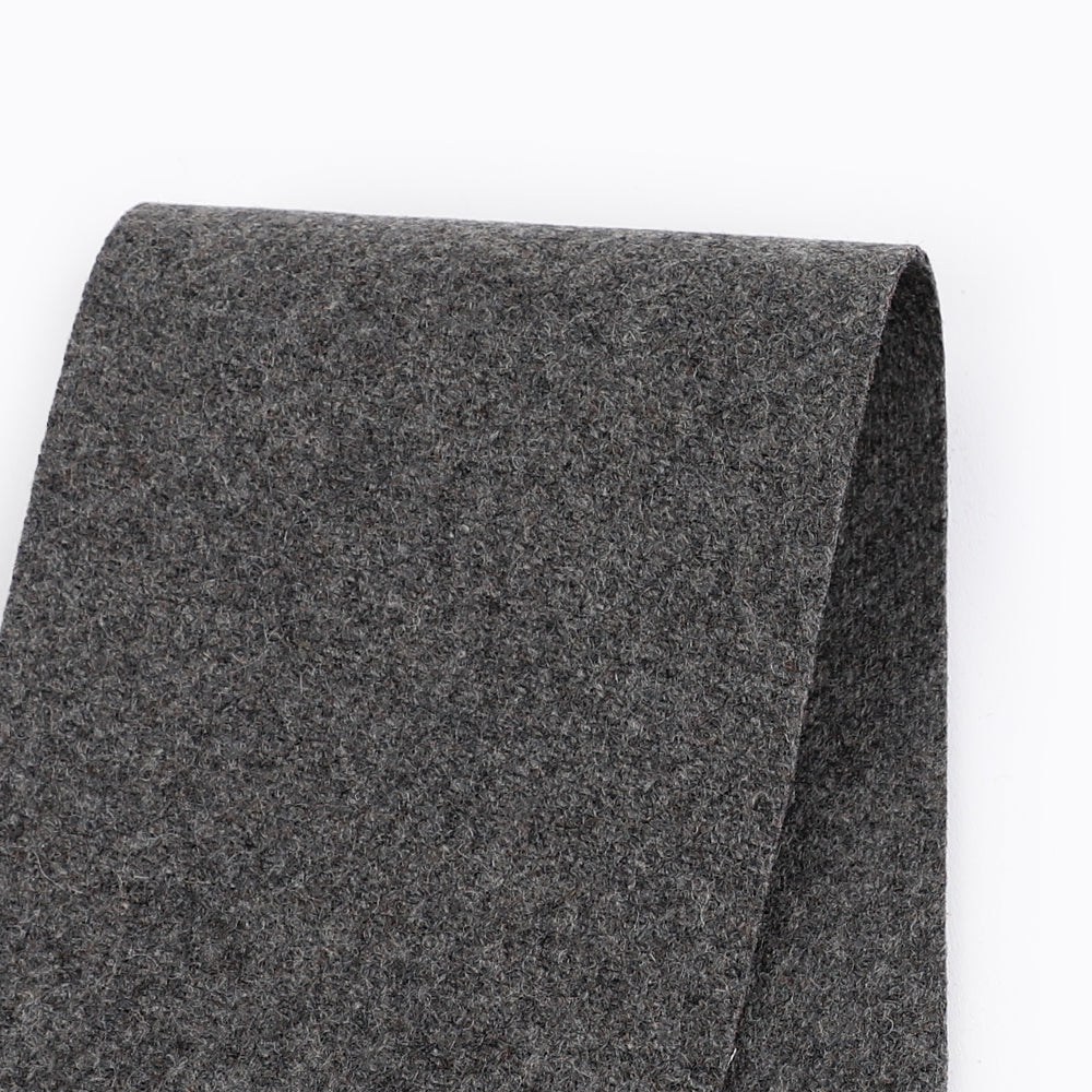 Virgin Wool/Nylon Coating - Cinder Grey – The Fabric Store NZ